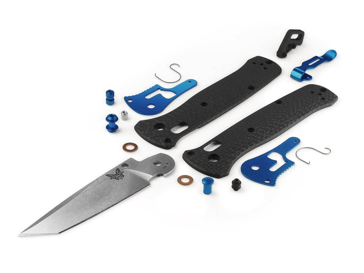 Benchmade Bailout Carbon Fiber Sapphire Blue M390 | Dailygear