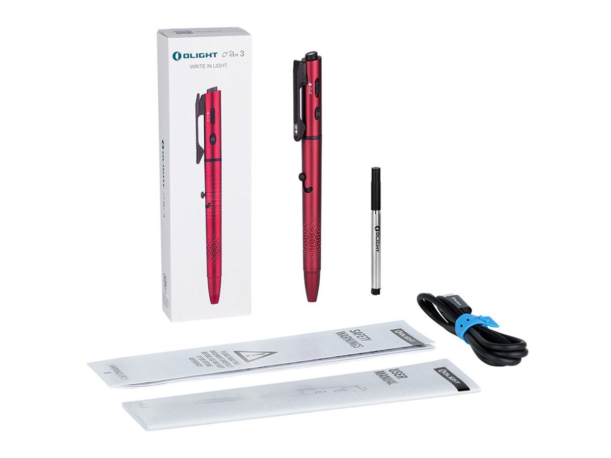 Olight O'Pen 3 Wine Red | Dailygear